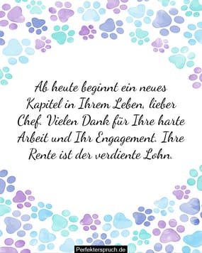 150 Abschiedsgrüße und Botschaften zur Rente für den Chef