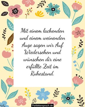 150 Abschiedsgrüße und Botschaften zur Rente für den Chef