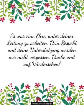 150 Abschiedsgrüße und Botschaften zur Rente für den Chef