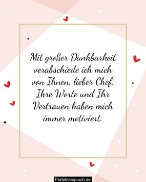 150 AbschiedsSprüche für den Chef - Auf Wiedersehen Wünsche