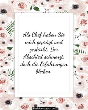 150 AbschiedsSprüche für den Chef - Auf Wiedersehen Wünsche