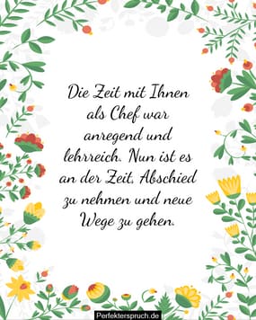 150 AbschiedsSprüche für den Chef - Auf Wiedersehen Wünsche