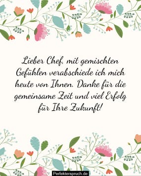 150 AbschiedsSprüche für den Chef - Auf Wiedersehen Wünsche