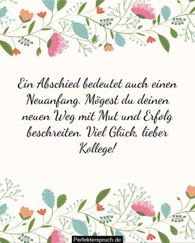 150 AbschiedsSprüche für Kollegen und Mitarbeiter