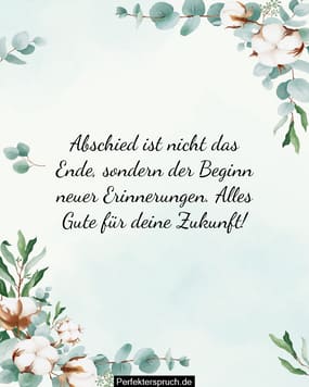 150 AbschiedsSprüche für Kollegen und Mitarbeiter