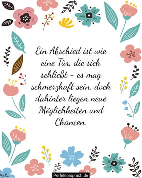 Herzliche AbschiedsSprüche und Zitate