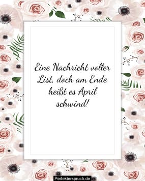 150 Aprilscherz-Sprüche und Streich-Texte