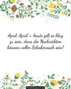 150 Aprilscherz-Sprüche und Streich-Texte