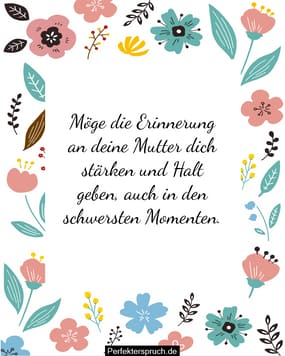 Über 150 Beileidsbekundungen zum Tod der Mutter