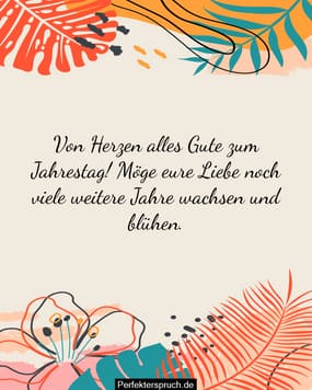 Herzlichen Glckwunsch Zum Jahrestag
