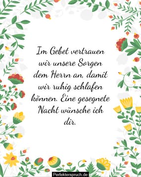 Gute Nacht Gebet Katholisch
