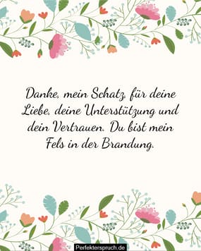 Danke Mein Schatz Sprüche und Zitate