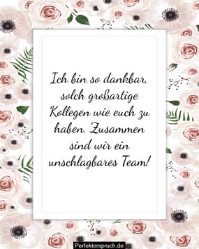 150 Dankeschön-Sprüche für Kollegen oder Mitarbeiter