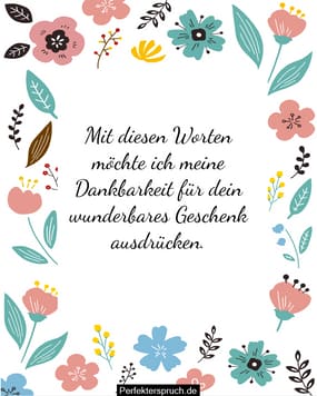 150 DankesSprüche für Geschenk