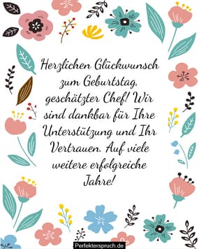 150 Geburtstagswünsche für den Chef - Alles Gute zum Geburtstag, Chef