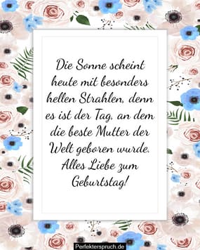 150 Beste Geburtstagswünsche Für Mama