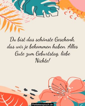 Alles Gute zum Geburtstag Wünsche für Nichte