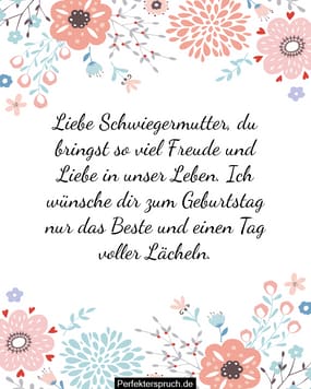 Geburtstagssprüche Für Schwiegermutter