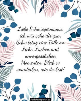 Geburtstagssprüche Für Schwiegermutter