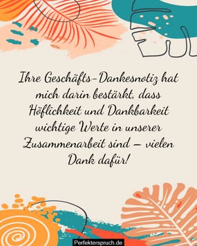 150 Geschäftliche Dankesagungen und Zitate