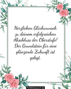 150 Glückwünsche und Sprüche zum Abschluss der Oberstufe