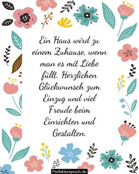 Über 150 Einweihungswünsche - Sprüche für das neue Zuhause