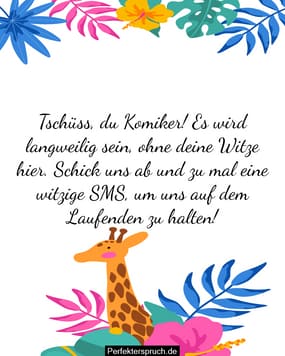 150 Lustige AbschiedsSprüche und Zitate