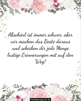 150 Lustige AbschiedsSprüche und Zitate