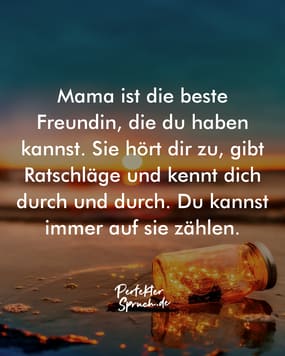 150 Mama Sprüche mit Bildern zum herunterladen & teilen