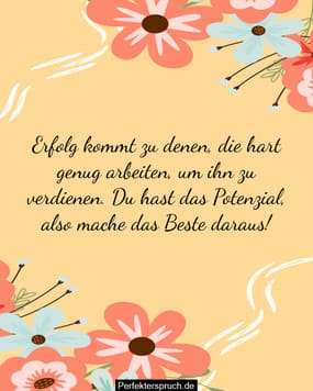 Erfolgswünsche: Beste Wünsche und Sprüche für Erfolg