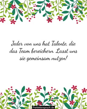 Motivierende Sprüche für das Team – Worte der Ermutigung