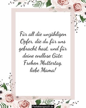 Über 150 glückliche Muttertagswünsche und Sprüche