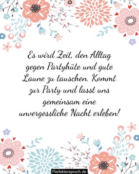 Spruch Party Mit Freunden