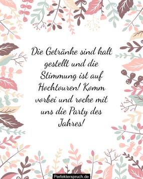 Über 150 Party-Einladungstexte und Formulierungsideen