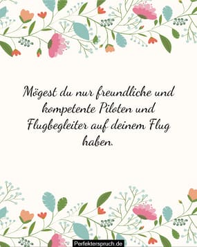 Sichere Flug Wünsche - Guten Flug