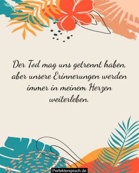 Todestag Spruche 3 Jahre