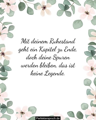 150 Abschiedsgrüße und Botschaften zur Rente für den Chef