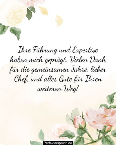 150 AbschiedsSprüche für den Chef - Auf Wiedersehen Wünsche