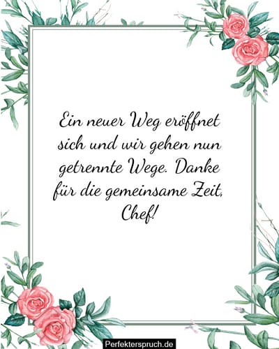 150 AbschiedsSprüche für den Chef - Auf Wiedersehen Wünsche