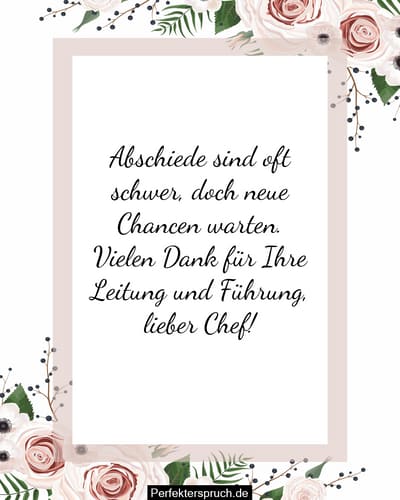 150 AbschiedsSprüche für den Chef - Auf Wiedersehen Wünsche