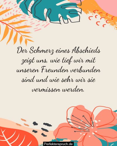 150 AbschiedsSprüche für Freunde - Abschiedszitate