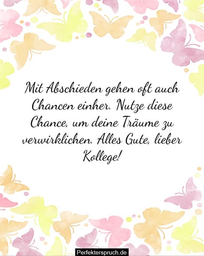 150 AbschiedsSprüche für Kollegen und Mitarbeiter
