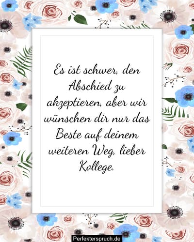 150 AbschiedsSprüche für Kollegen und Mitarbeiter