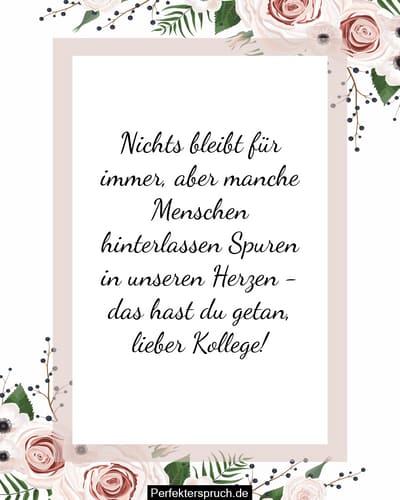 150 AbschiedsSprüche für Kollegen und Mitarbeiter