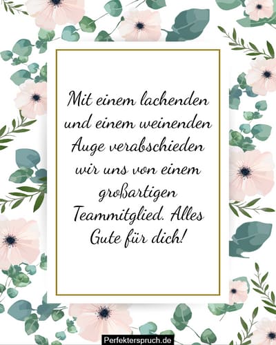 150 AbschiedsSprüche für Kollegen und Mitarbeiter