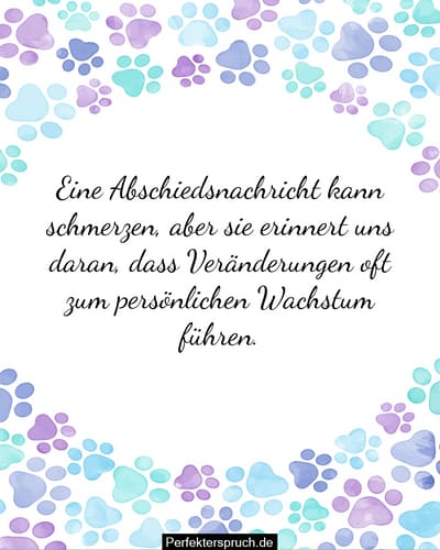 Herzliche AbschiedsSprüche und Zitate
