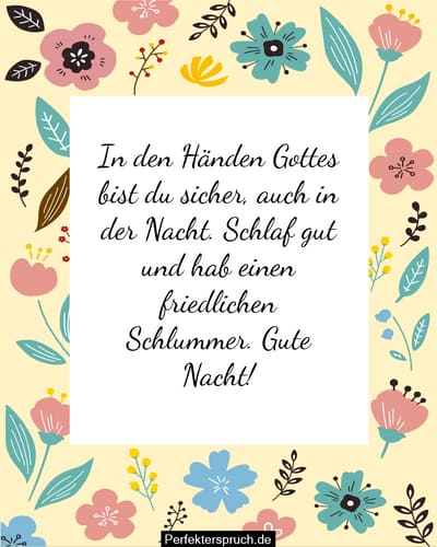 Gute Nacht Gebet Katholisch