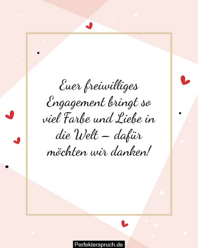 150 DankesSprüche und Zitate für Freiwillige