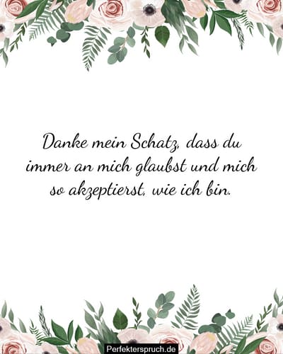 Danke Mein Schatz Sprüche und Zitate