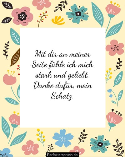 Danke Mein Schatz Sprüche und Zitate